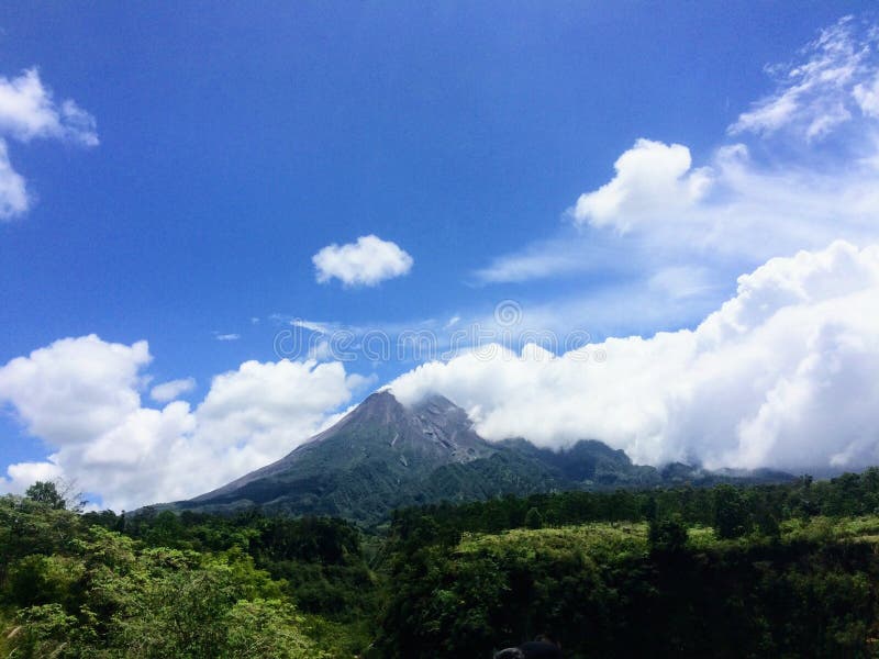 Mount Merapi Was Taken from an Alien Rock Tour, Visible Traces of Lava ...