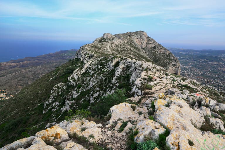 Mount Montgo stock image. Image of outdoor, denia, europe - 49843099