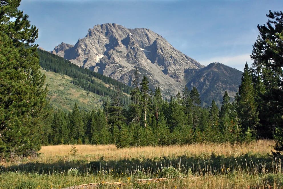 Mount Moran stock photo. Image of travel, mount, moran - 2272792