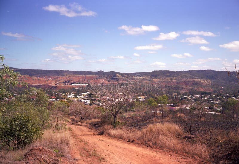 Mount Morgan stock image. Image of vallet, dusty, hoses - 39122675