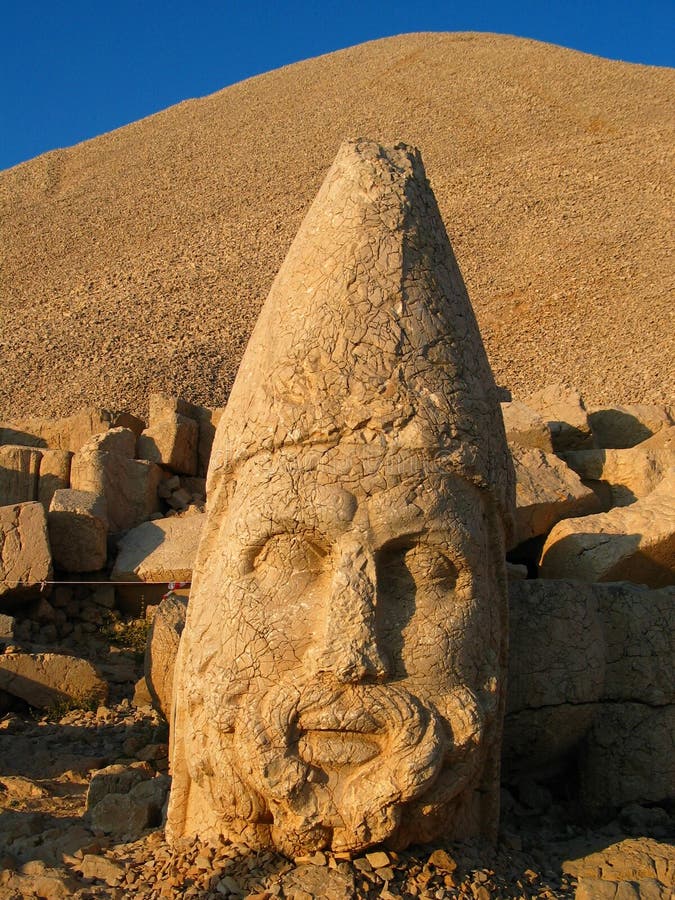 Hercules, Nemrut Dag stock image. Image of colossus, statue - 1727721