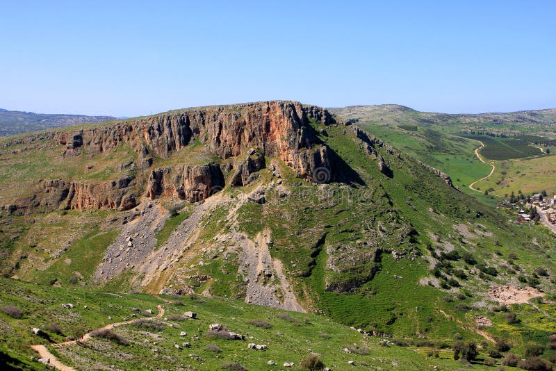 Mount Nitai, Israel stock photo. Image of hill, beautiful - 29560390