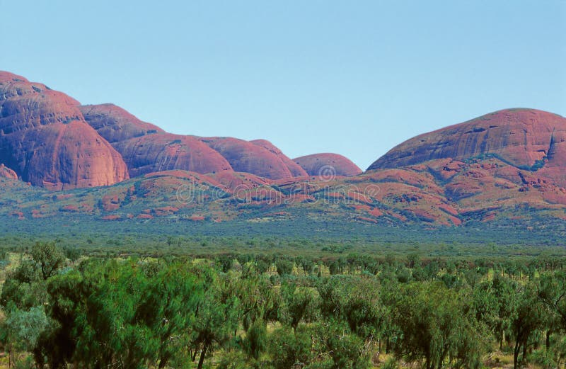 The Olgas - Kata Tjuta - Mystical Rock Formation in the Desert ...