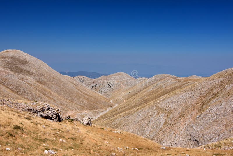 Resort of Arachova on Mountain Parnassos, Greece Stock Image - Image of ...