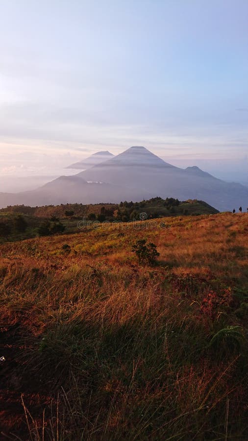 Mount Prau stock image. Image of dieng, mount, prau - 262190877