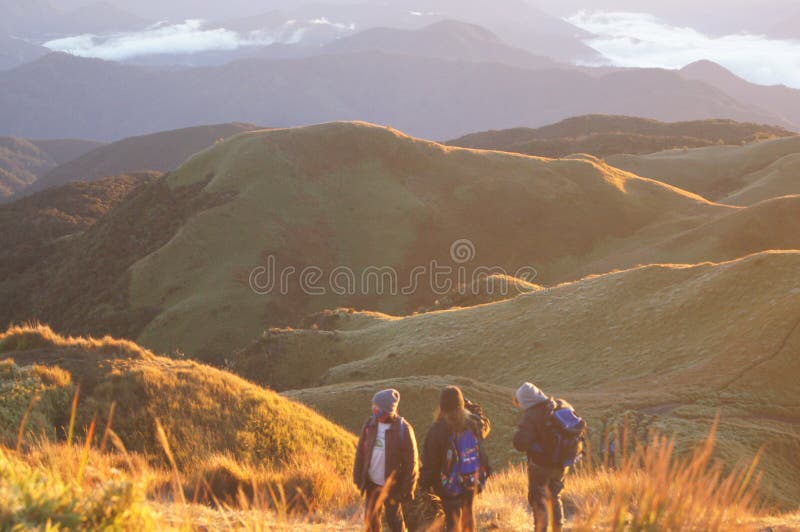 Mount Pulag Philippines stock image. Image of city, baguio - 184843013