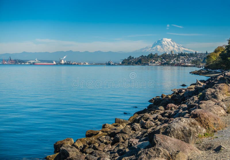 Mount Rainier Ruston 4 Stock Photos - Free & Royalty-Free Stock Photos ...