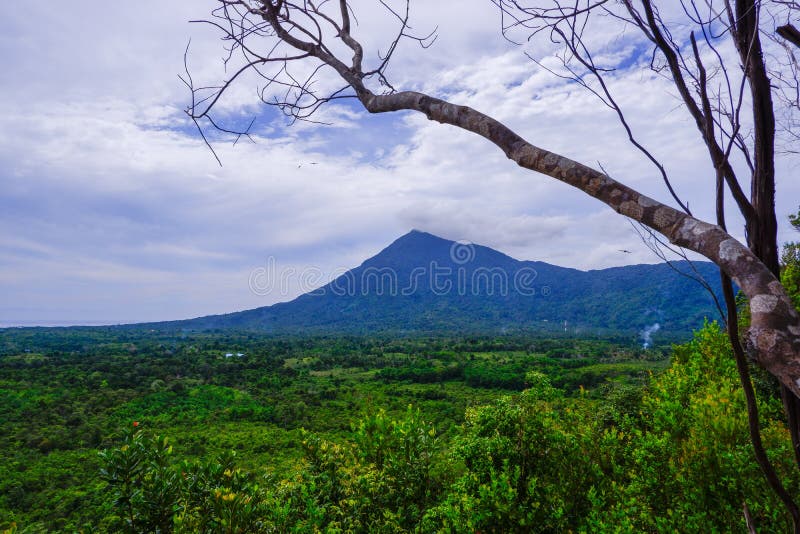 Mount Ranai Landscape on Natuna Island Stock Image - Image of mount ...