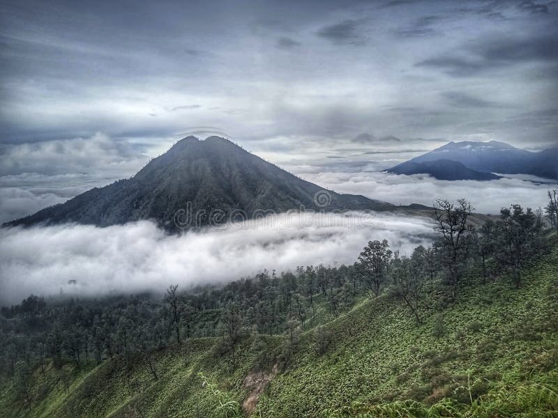 Mount Rante the Most Windiest Mountain Stock Image - Image of mountain ...