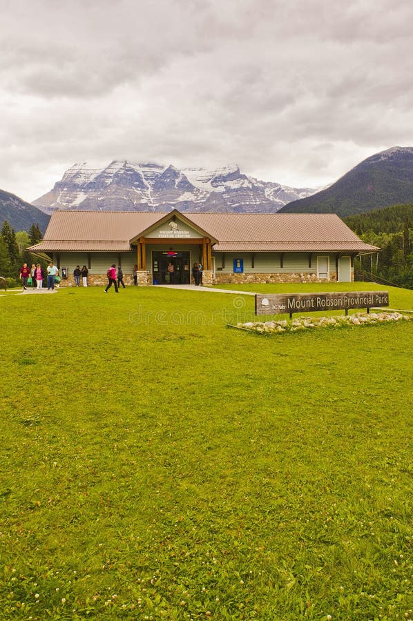Mount Robson Park Visitor Centre Editorial Photo - Image of nature ...