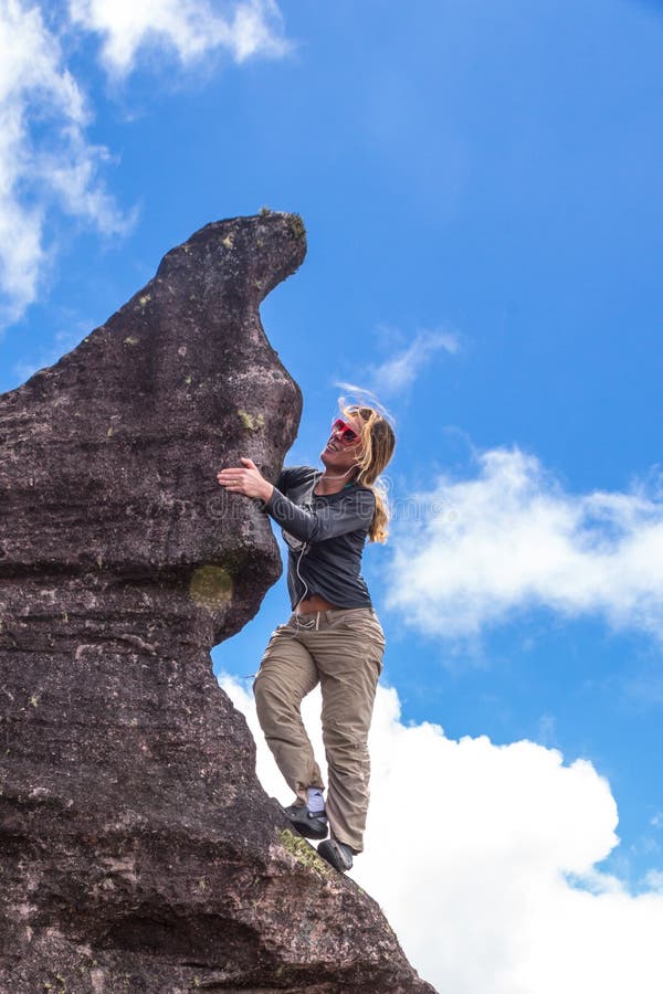 Mount Roraima Crystal stock image. Image of rock, climbing - 103149915