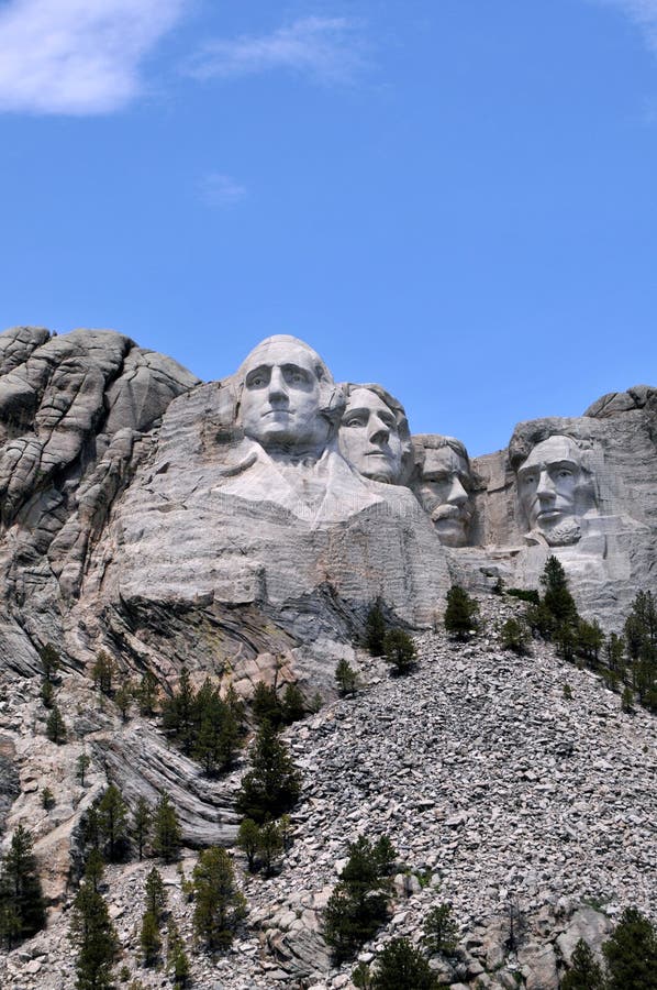 Mount Rushmore, South Dakota Stock Image - Image of historic ...