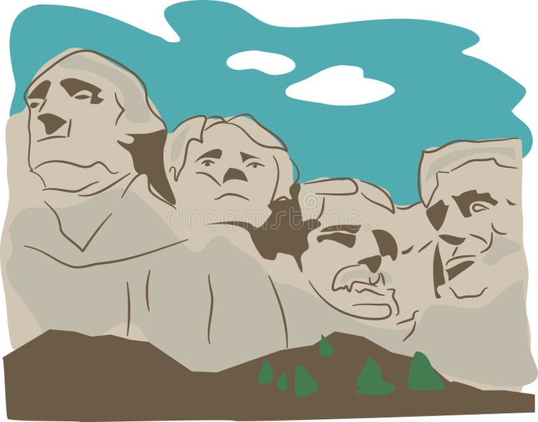 Mount Rushmore Stock Illustrations – 766 Mount Rushmore Stock ...