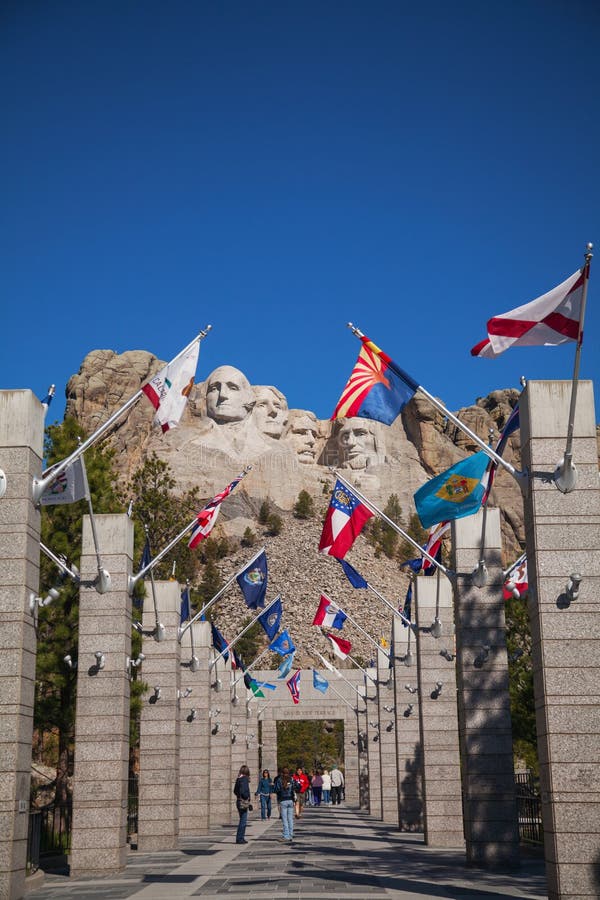 Mount Rushmore Monument in South Dakota Editorial Image - Image of ...