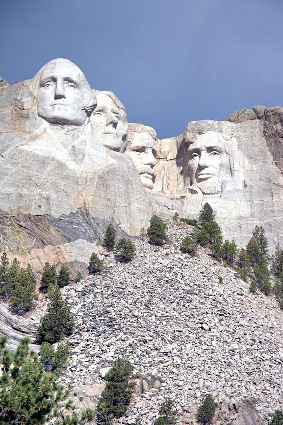 Mount Rushmore National Memorial Stock Photo - Image of gray, face: 1681282