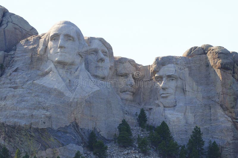 Mount Rushmore National Memorial, South Dakota Stock Photo - Image of ...