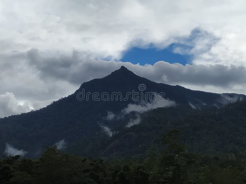Mount of Sabah stock image. Image of sabah, mount, tropical - 127657657