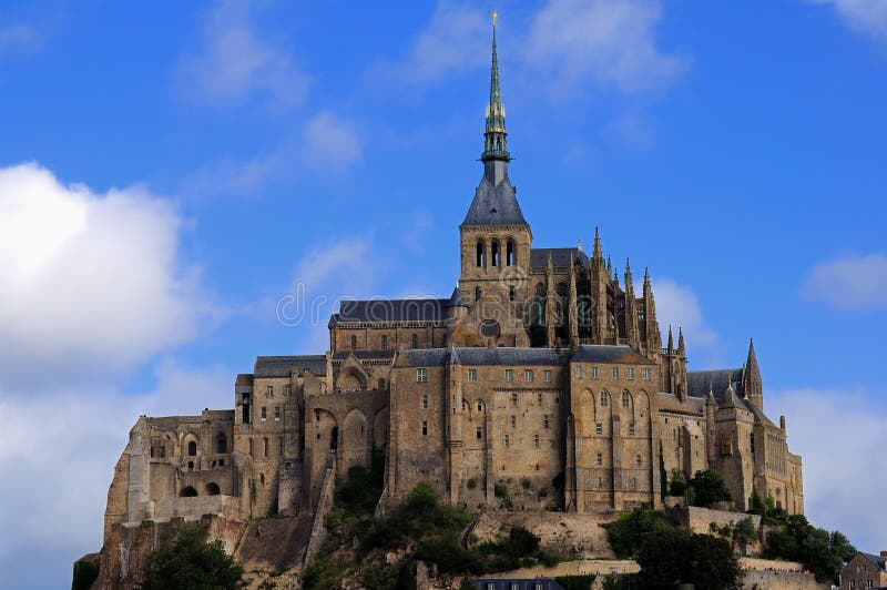 Mont Saint Michel stock image. Image of cathedral, mammal - 13228737