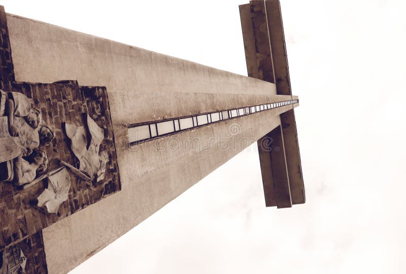 Mount Samat National Shrine. Bataan Philippines. Stock Photo - Image of ...