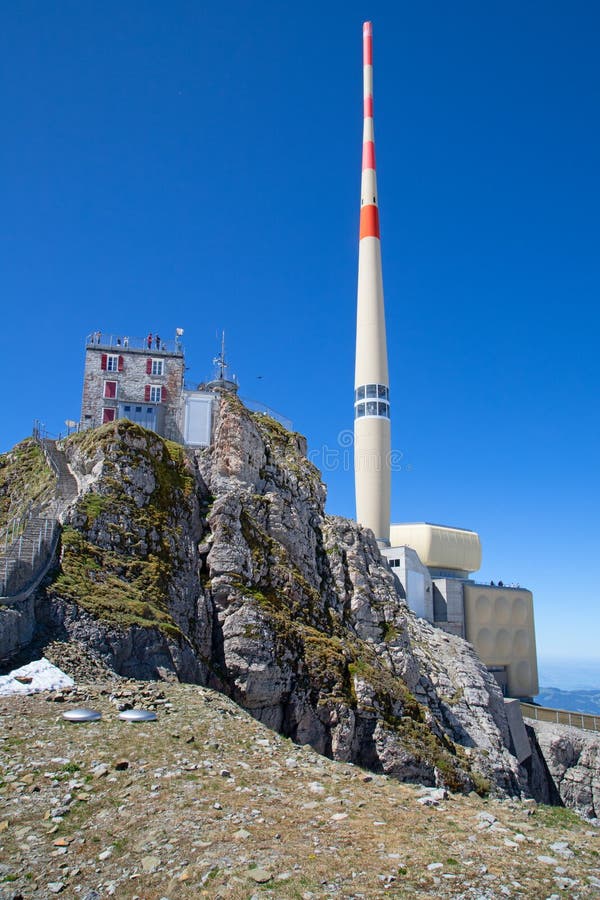 Mount Santis stock image. Image of fresh, blue, mountain - 151950533