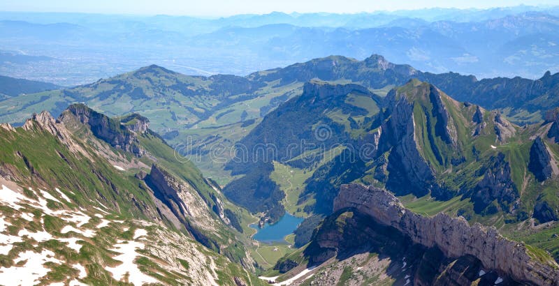 Mount Santis stock image. Image of mount, blue, nature - 151950553