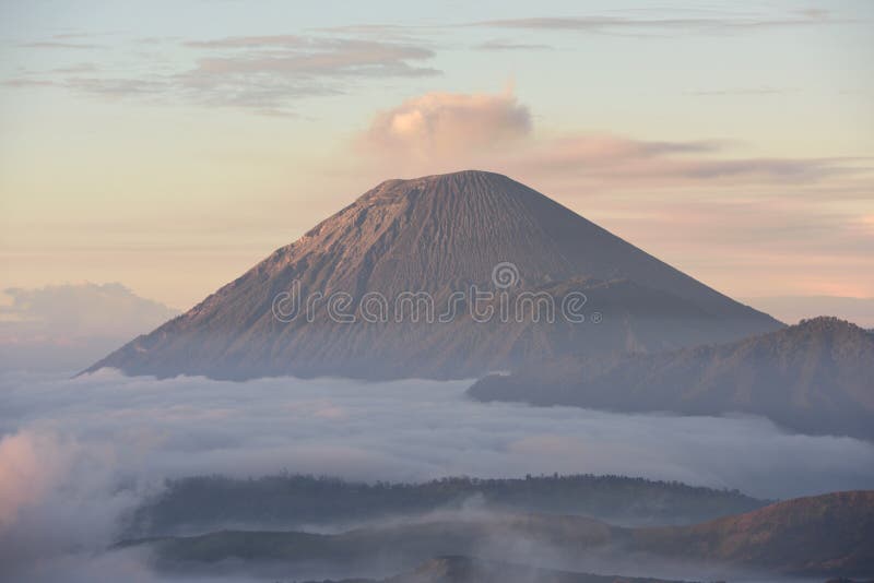 Mount Semeru, Indonesia stock photo. Image of bromo, indonesia - 65586854