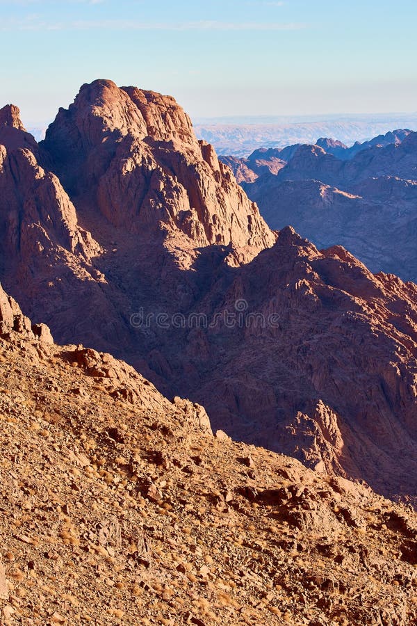 Mountain Sinai stock photo. Image of egypt, sinai, holy - 104852502