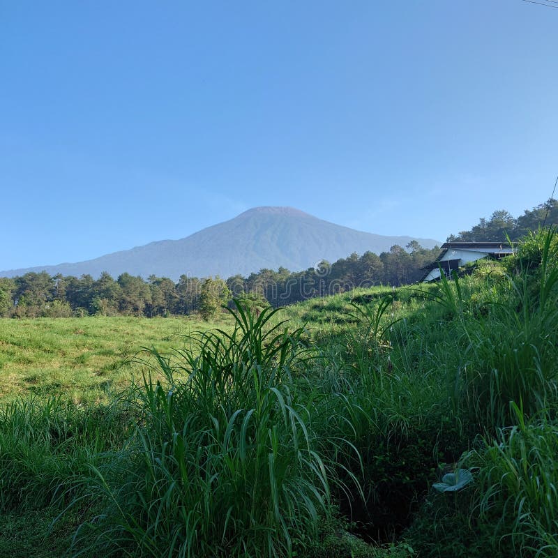 Mount of Slamet in Central Java Indonesia Stock Image - Image of java, mount: 398290653