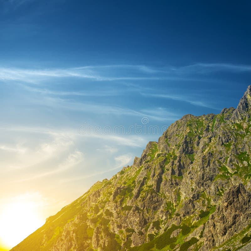 Mount Slope with Ground Road Stock Image - Image of hill, mount: 274224821