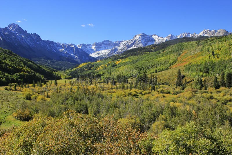 Mount Sneffels Range, Colorado Stock Photo - Image of peak, creek: 34488216