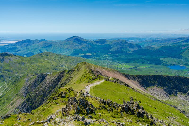 Mount Snowdon, Wales stock image. Image of nature, scenery - 252525551
