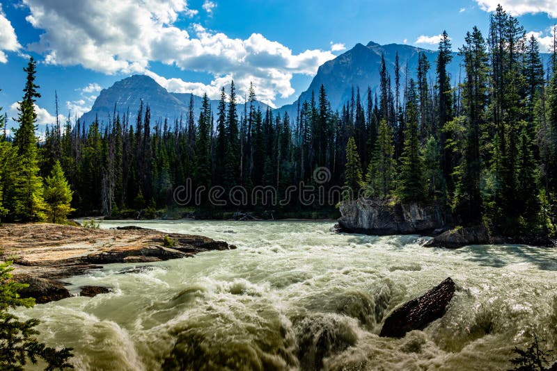 Mount Stephen Yoho National Park British Columbia Canada Stock Photo ...