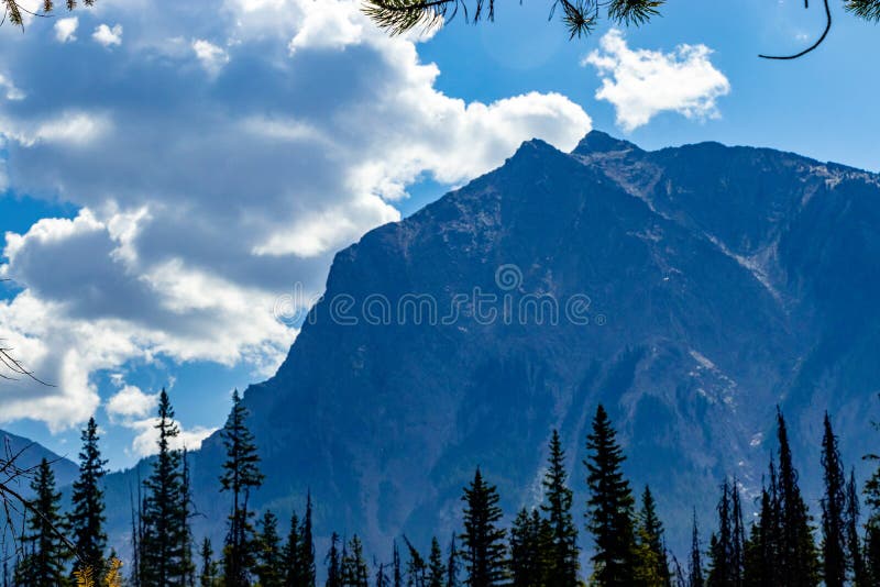 Mount Stephen Yoho National Park British Columbia Canada Stock Photo ...
