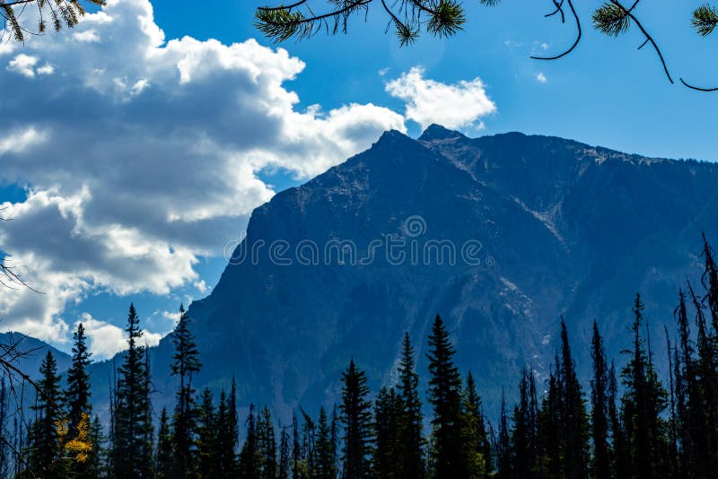 Mount Stephen Yoho National Park British Columbia Canada Stock Photo ...