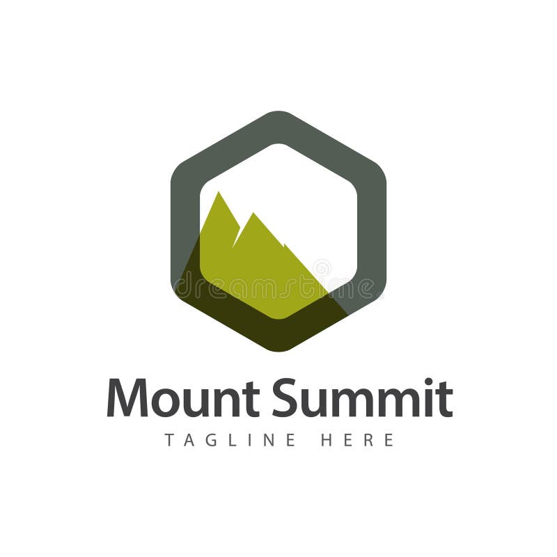 Mount Summit Logo Vector Template Design Illustration Stock Vector ...