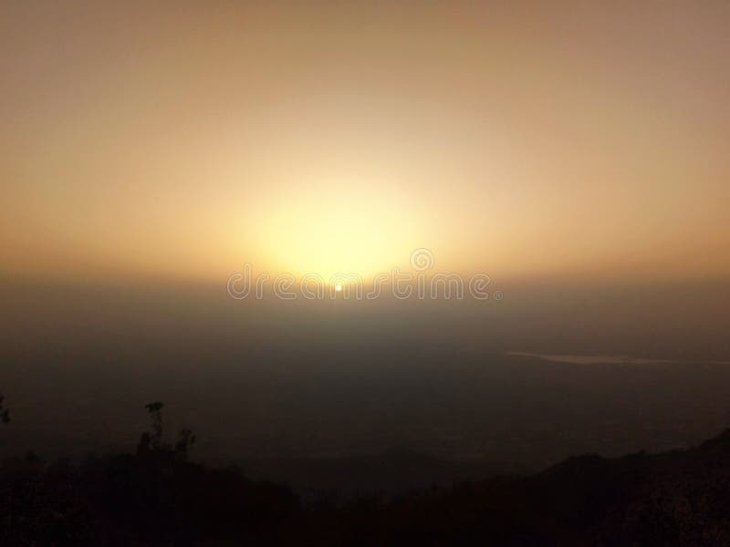 Mount Sunset stock image. Image of beautiful, nature - 124520499