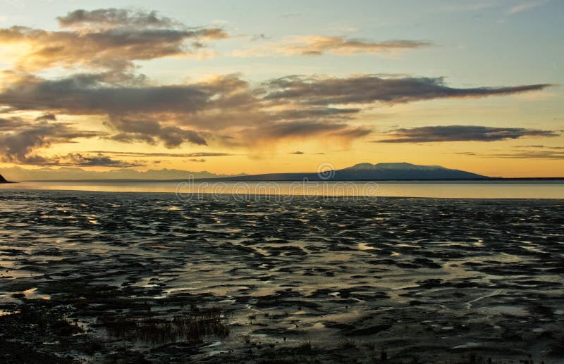 Mount Susitna the Sleeping Lady Stock Image - Image of alaska ...
