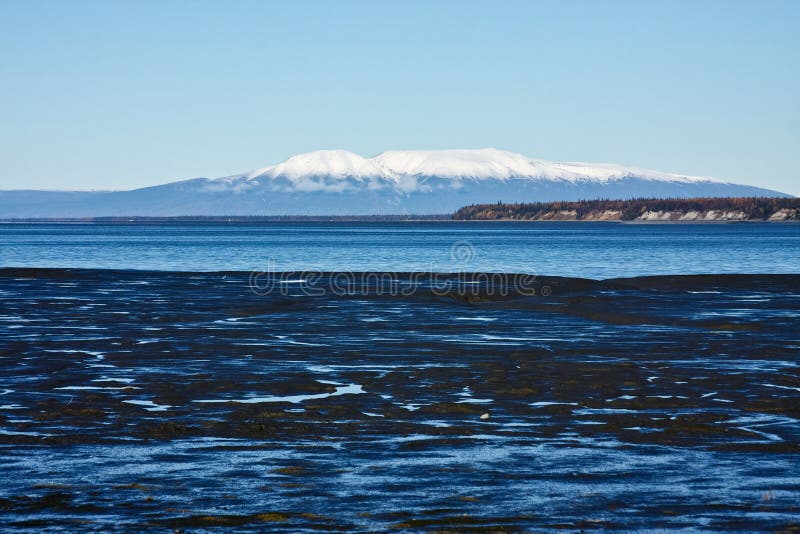 Mount Susitna the Sleeping Lady Stock Image - Image of alaska ...