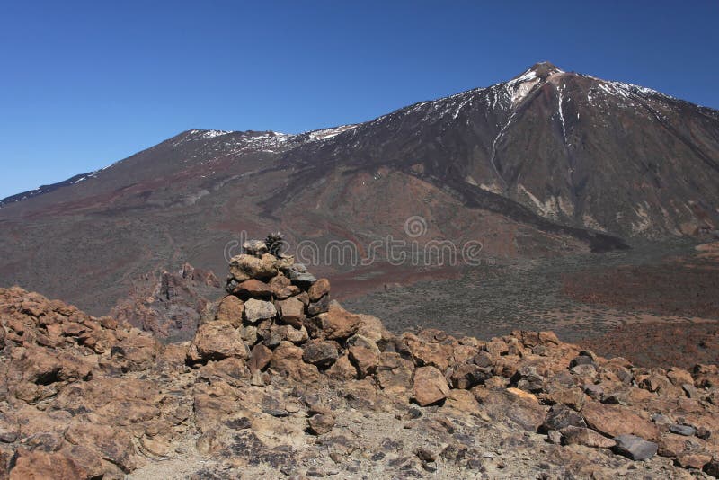 Mount Teide stock image. Image of canary, canadas, walk - 19044573