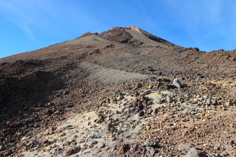 Mount Teide stock photo. Image of canarian, geology, stratovolcano ...