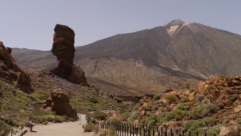 Mount Teide stock image. Image of pathway, spanish, teide - 103080869