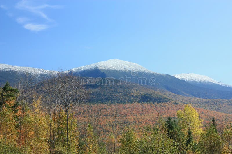Mount Washington in Fall stock image. Image of fall, moutain - 6671559