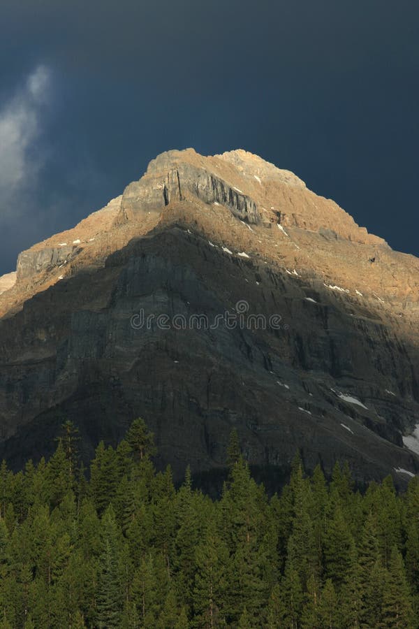 Mount Whyte stock photo. Image of banff, canada, mountain - 11250628