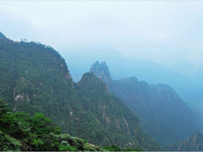 Colorful Mount Tohivea Summit Highest Mountain Moorea Tahiti Stock ...