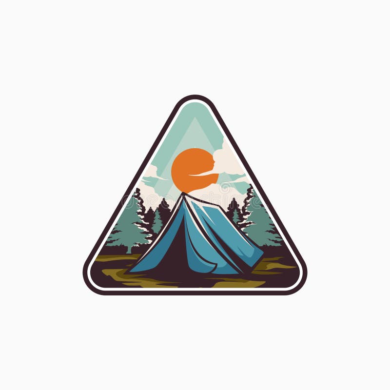 Mountain Adventure Logo. Hiking and Camping Vintage Logo Design Vector ...