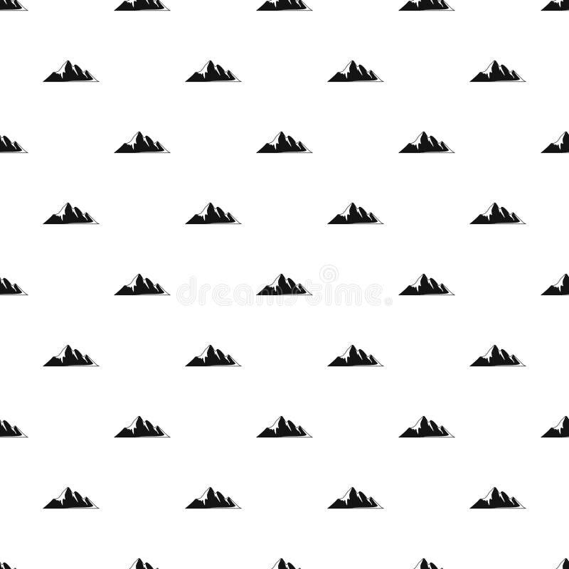 Mountain Adventure Pattern Seamless Vector Stock Vector - Illustration ...