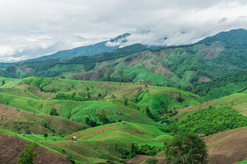 Mountain And Agriculture Farm In Puerto Princesa, Palawan, Philippines ...