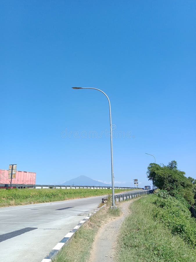 Mountain stock image. Image of gunung, blue, alam, mountain - 265091201
