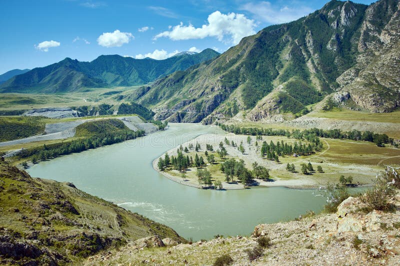 Mountain Altai stock photo. Image of russia, chuya, landscape - 152915730