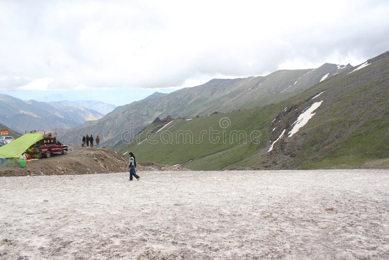 The Landscape Mountain of Babusar Top Editorial Stock Image - Image of ...